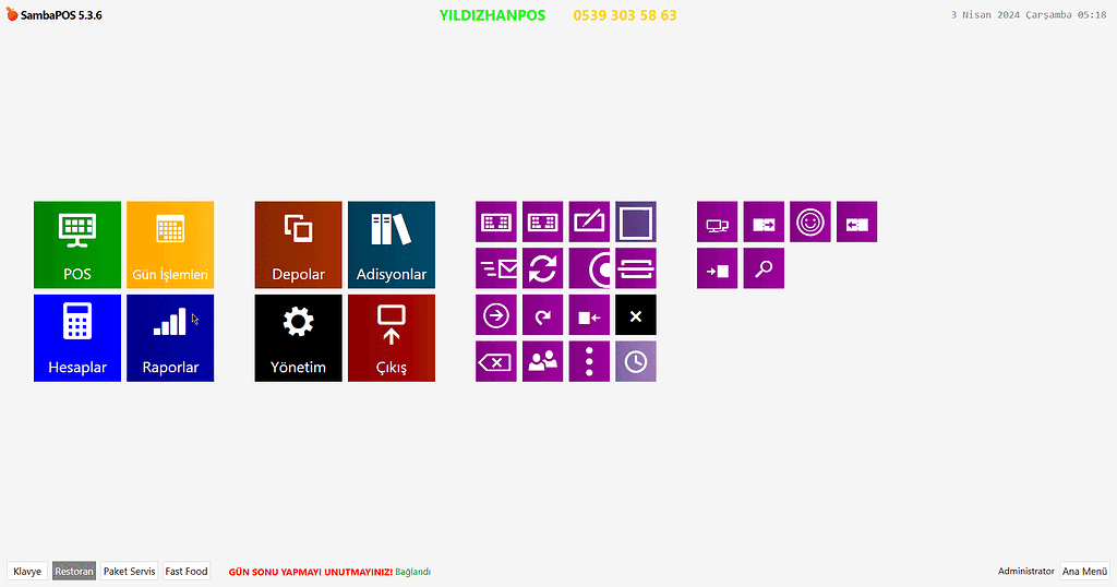Barkod ile Fiyat Değiştirme - Ek Moduller - SambaPOS Destek